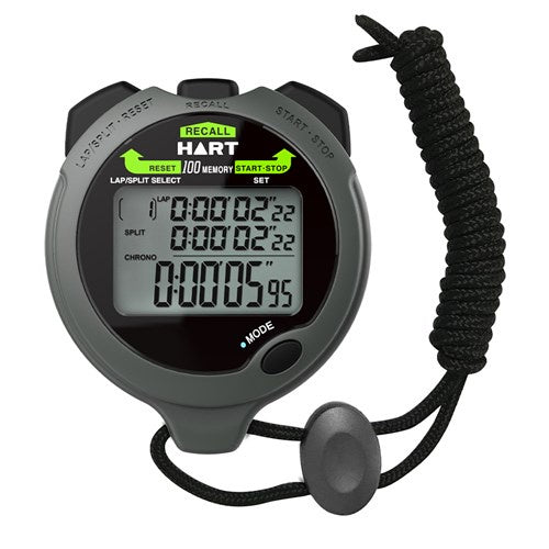 Hart 100 Lap Coach Stopwatch – Runners Shop